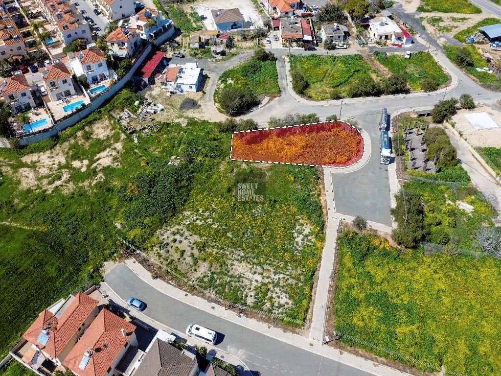 Corner residential Plot Ormideia - Sweet Home Estates