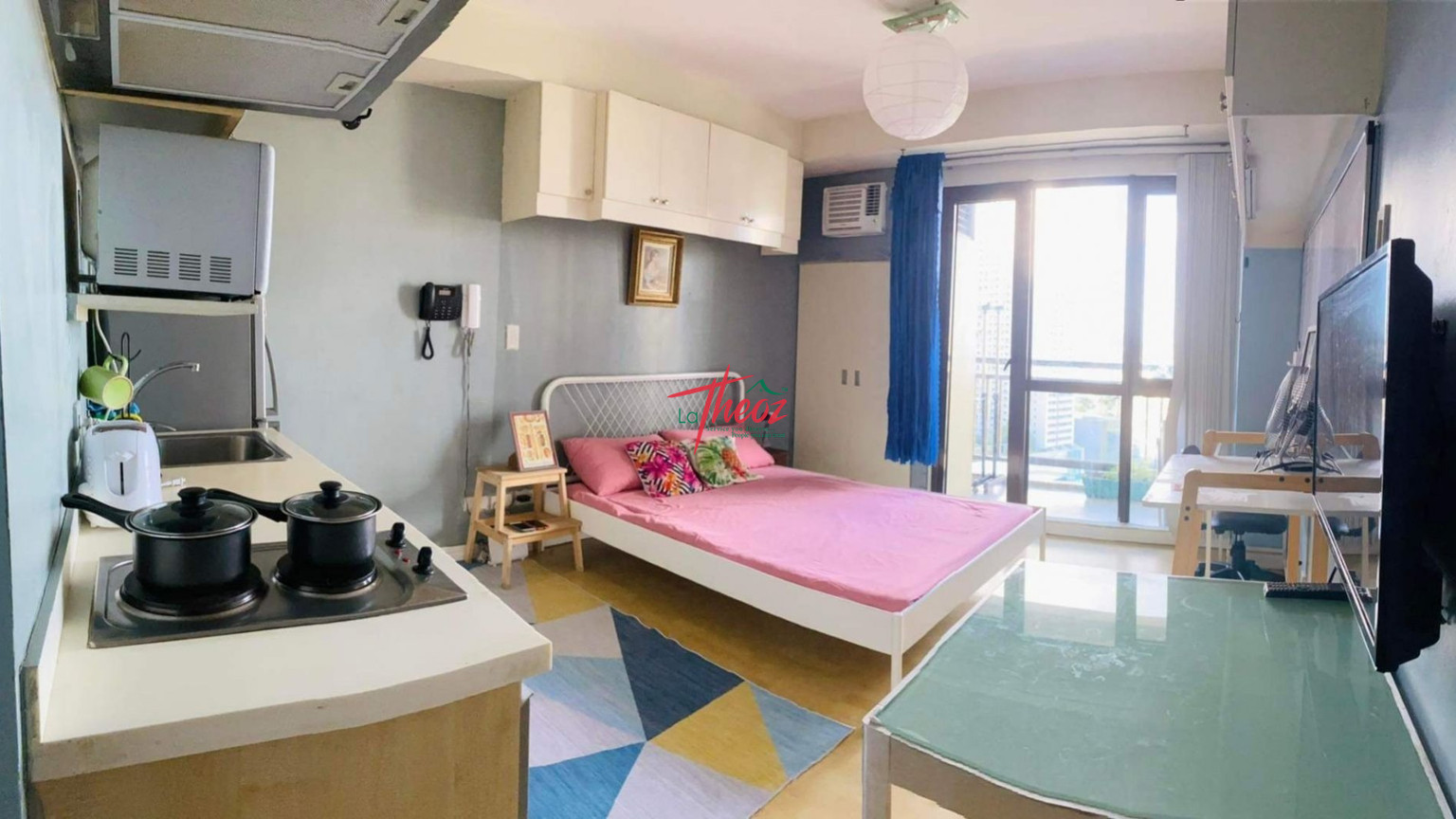 Nice Studio Unit at Grand Soho in Makati for SALE - La Theoz Real ...