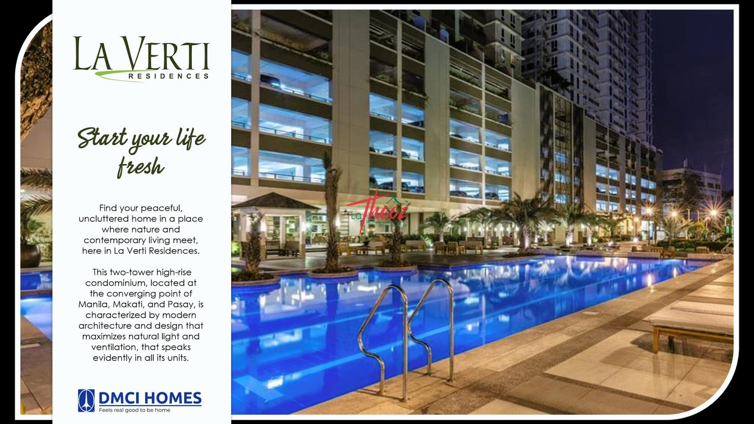 Spacious 2 Bedroom w/ Parking at La Verti Residences in Pasay for SALE - La Theoz Real Estate ...