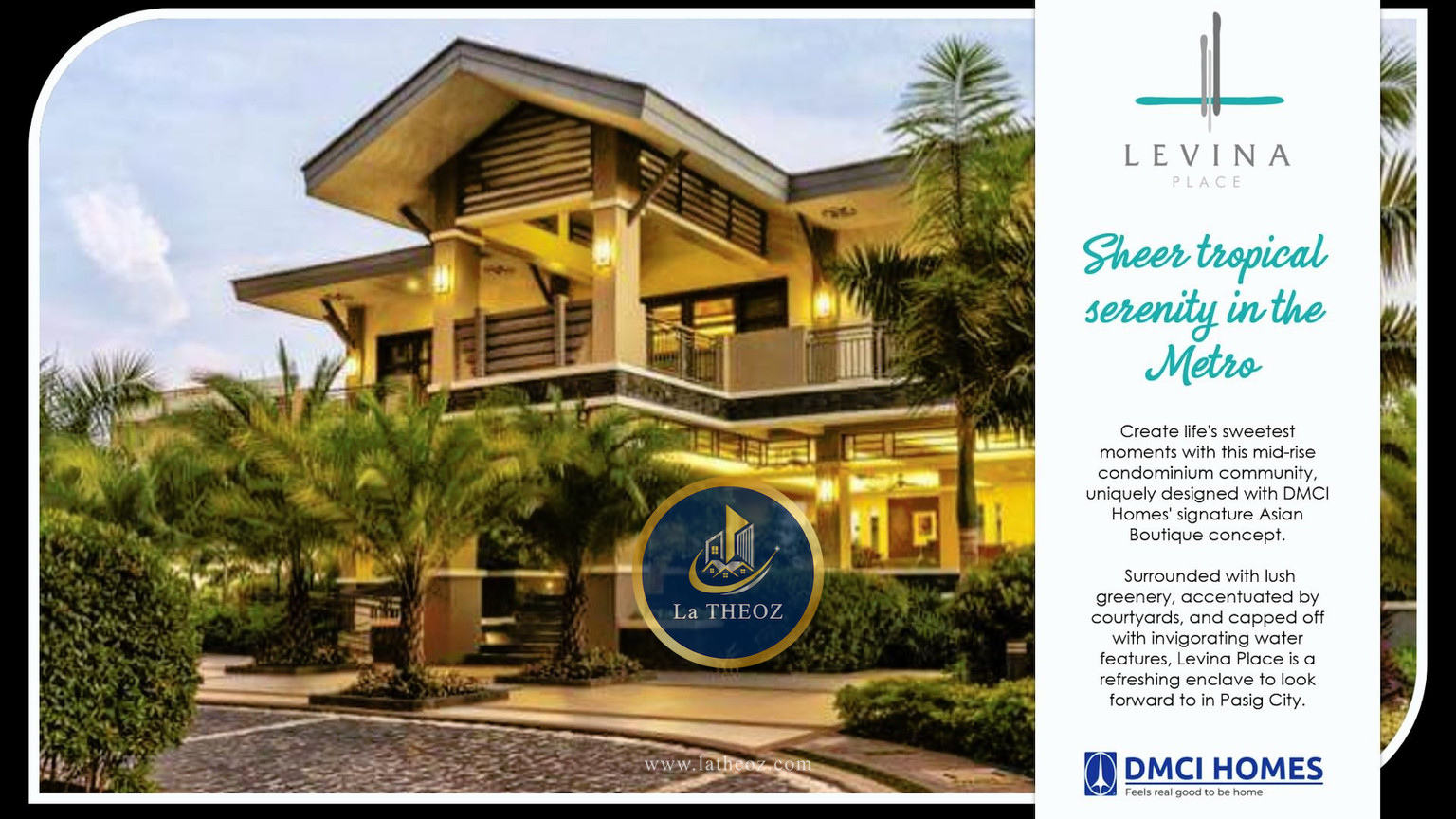 3 Bedroom w/ 2 Balconies at Levina Place in Pasig for Sale - La Theoz ...