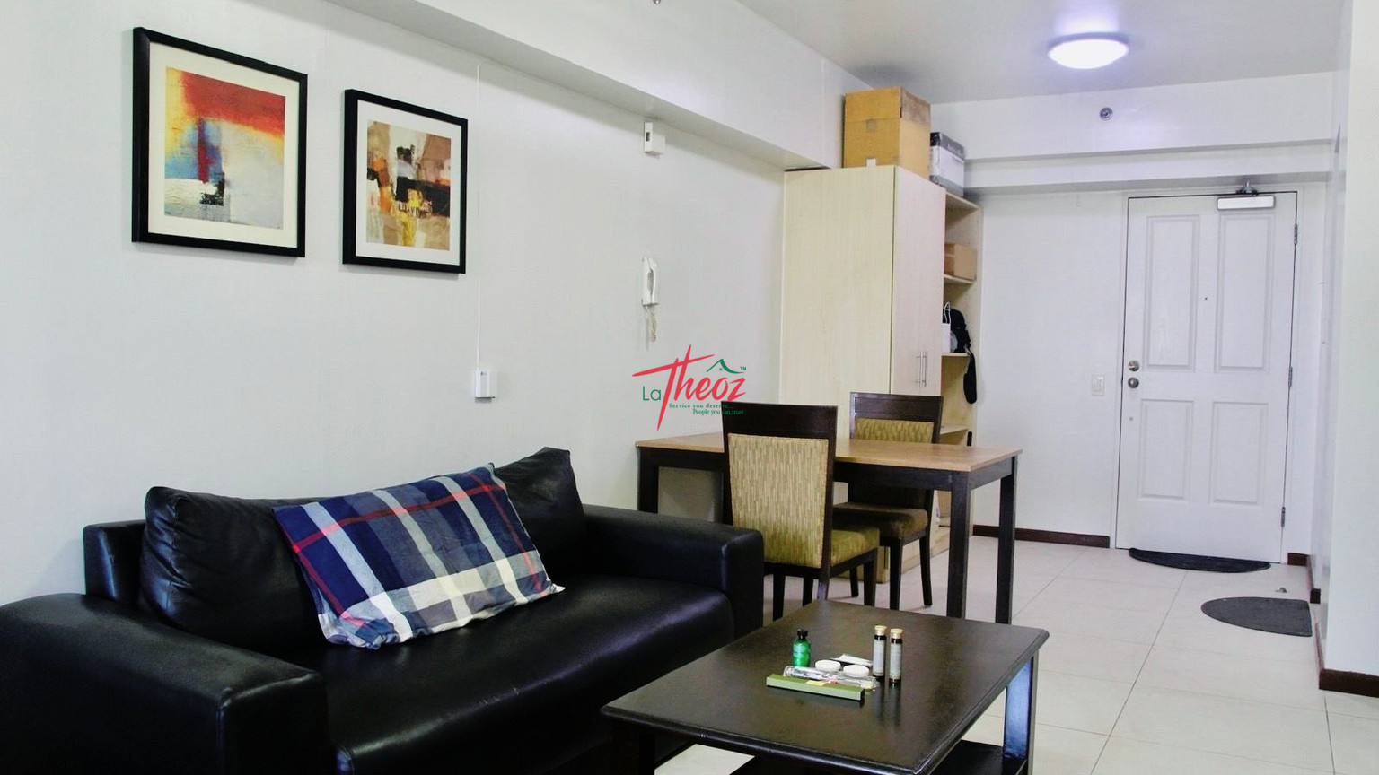1 SPACIOUS STUDIO UNIT AT THE COLUMNS LEGAZPI FOR LEASE - La Theoz Real ...